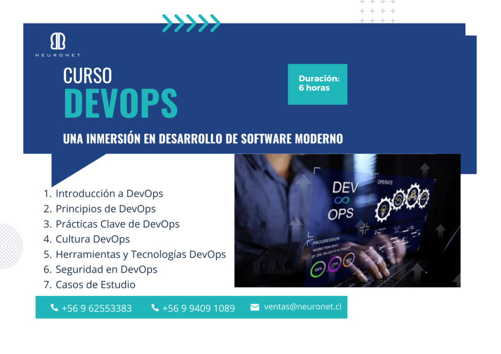 Curso DevOps Chile | Duración: 6 horas | Neuronet | Contáctenos